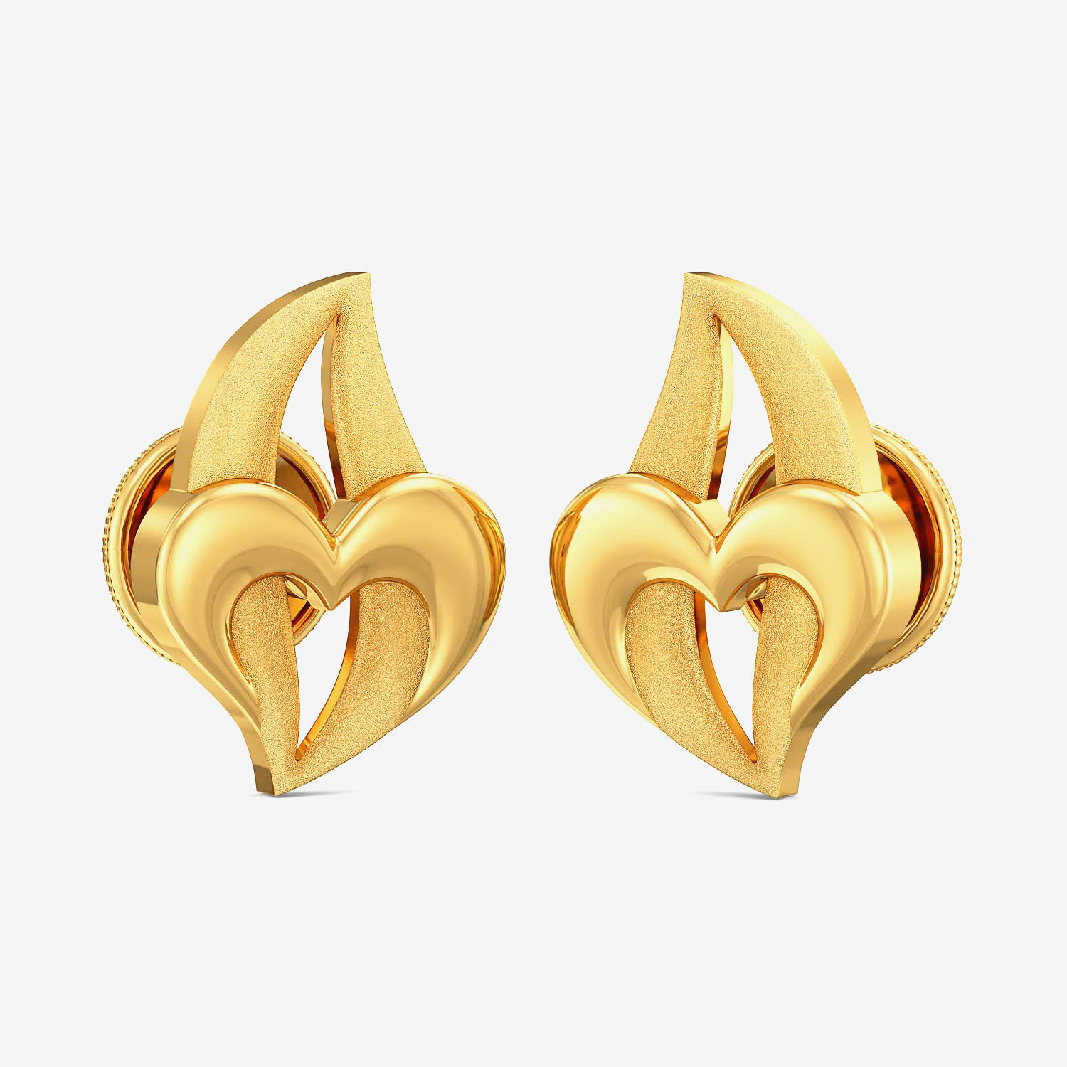 Buy Daily Wear Gold Earrings for Women Online in India