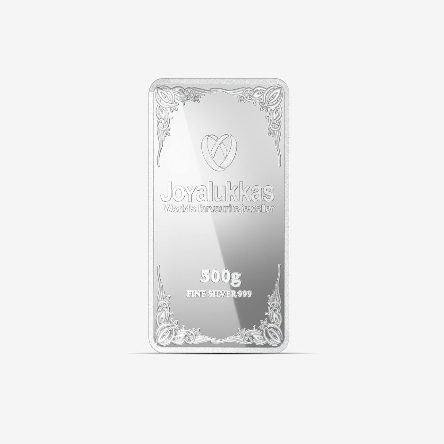 Buy Joyalukkas 500 Gram Silver Bar (DSSL40013070) Online from Joyalukkas