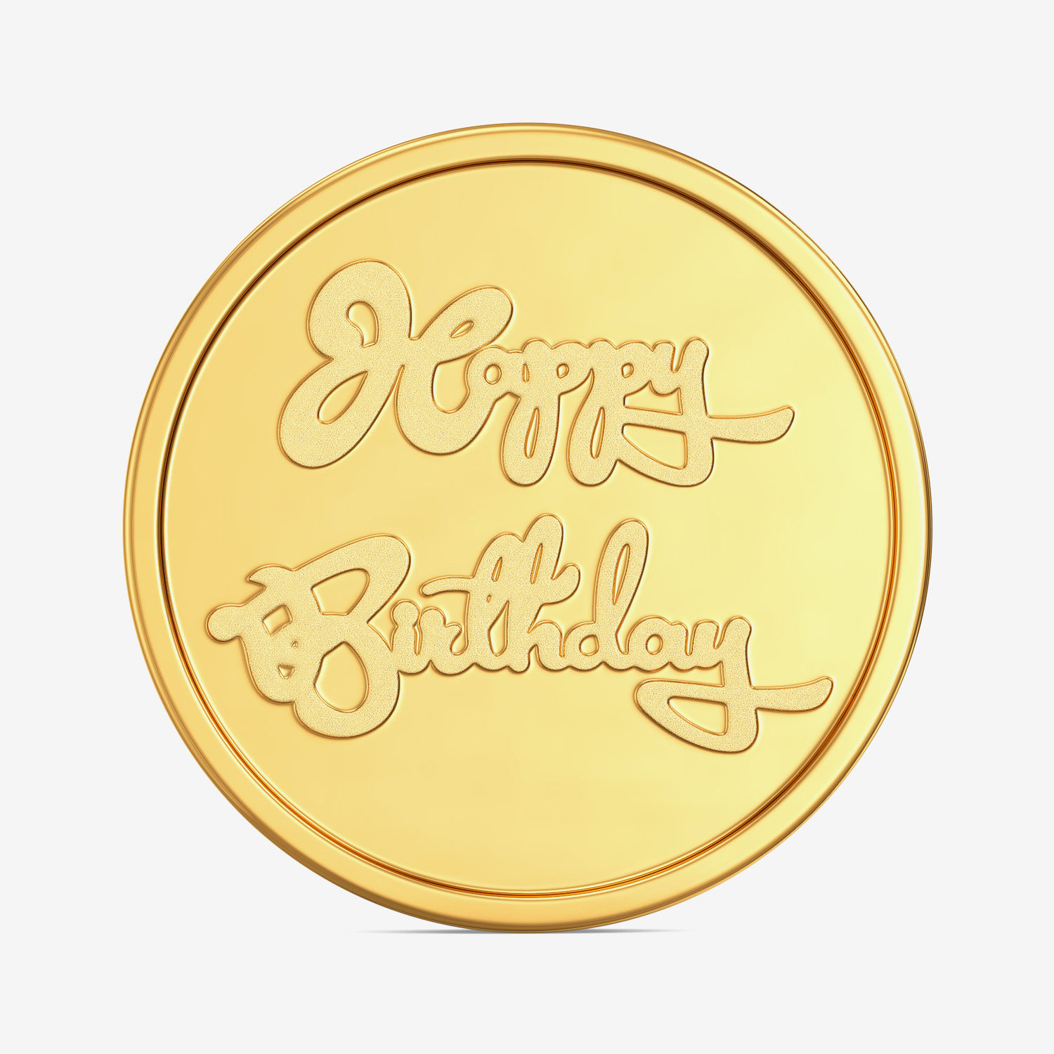 Buy 8 Gram Happy Birthday Gold Coin (JVCNHB08) Online from Joyalukkas