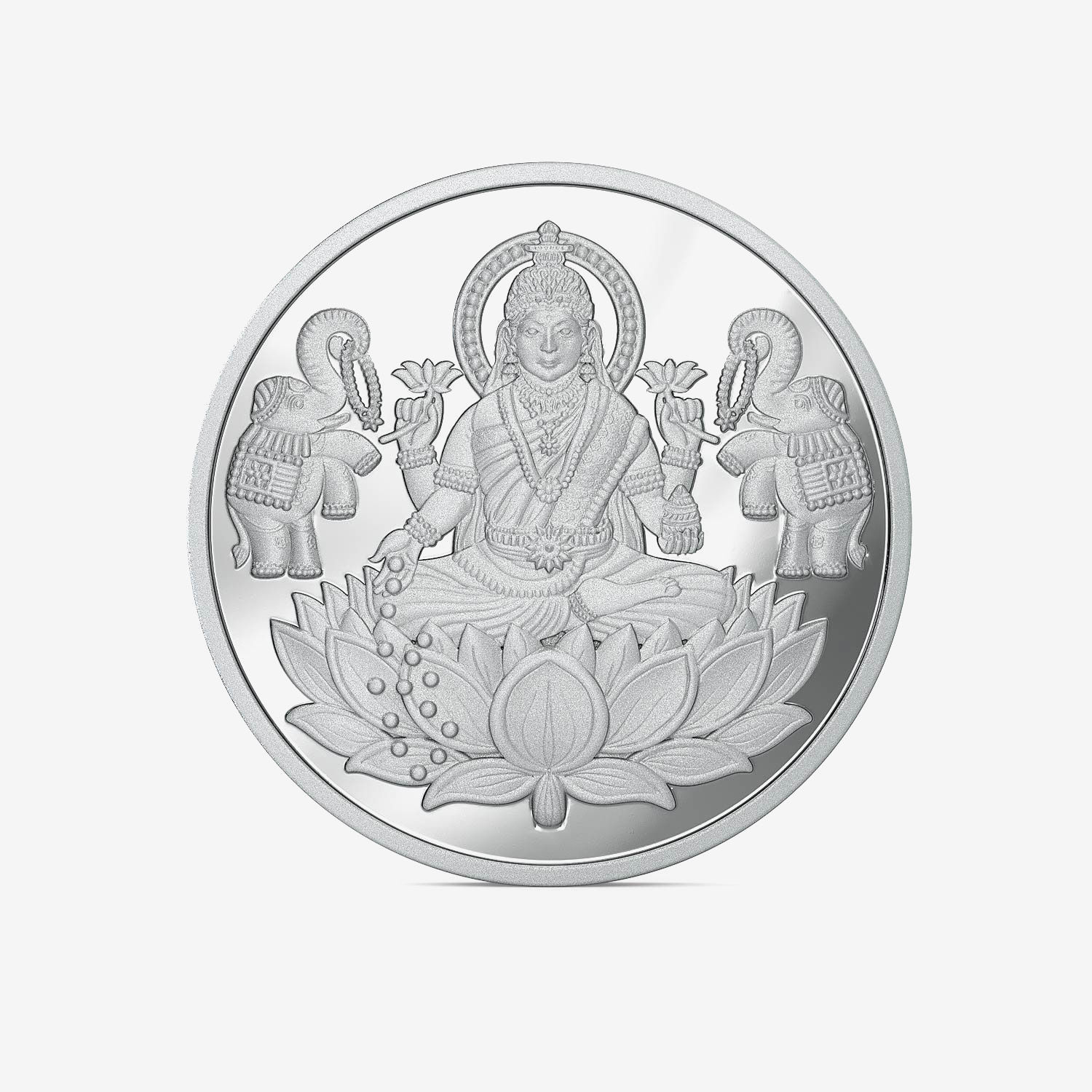Buy 100 Gram Lakshmi Silver Coin (JVSC100GH3) Online from Joyalukkas