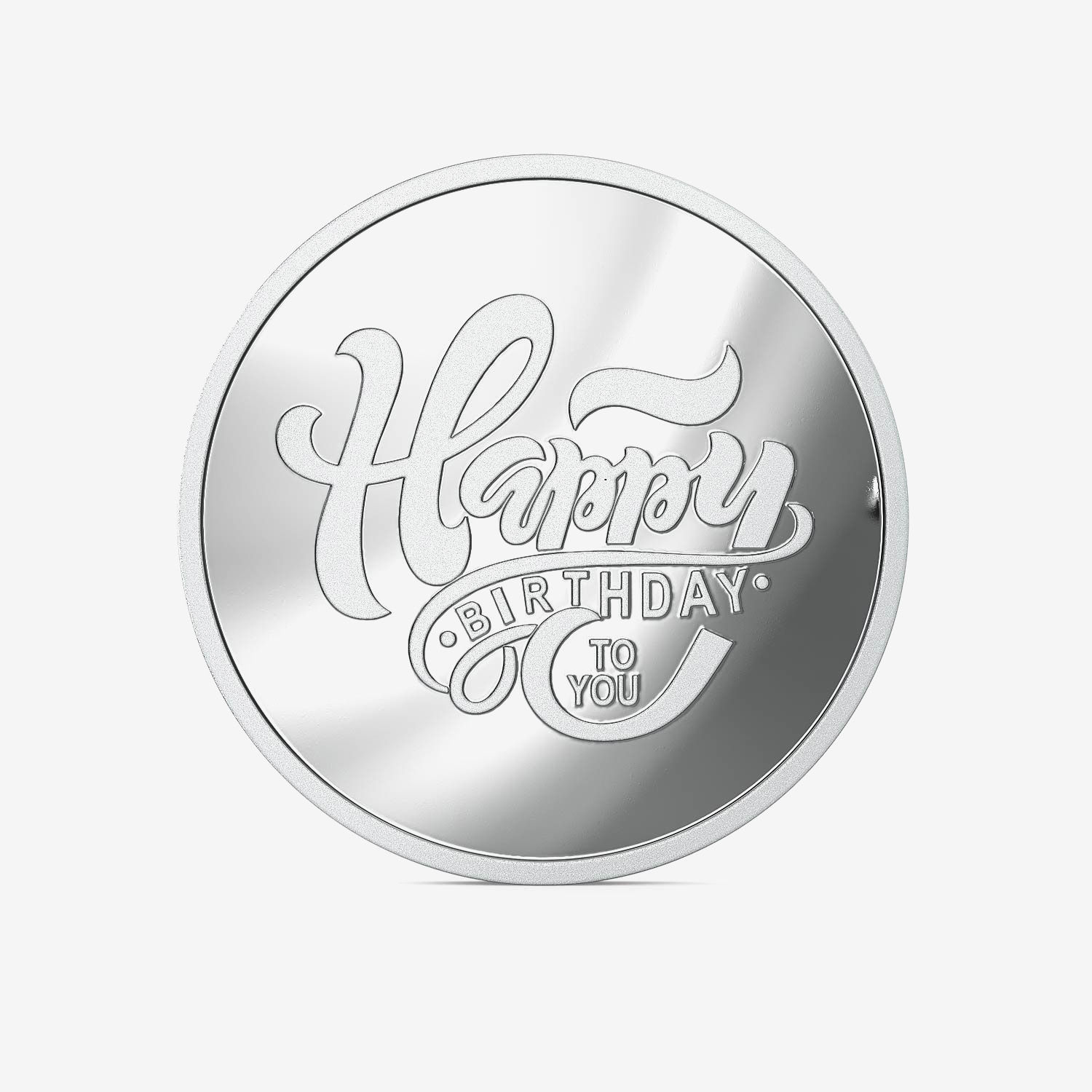 Buy 10 Gram Happy Birthday Silver Coin (JVSC10GH5) Online from Joyalukkas