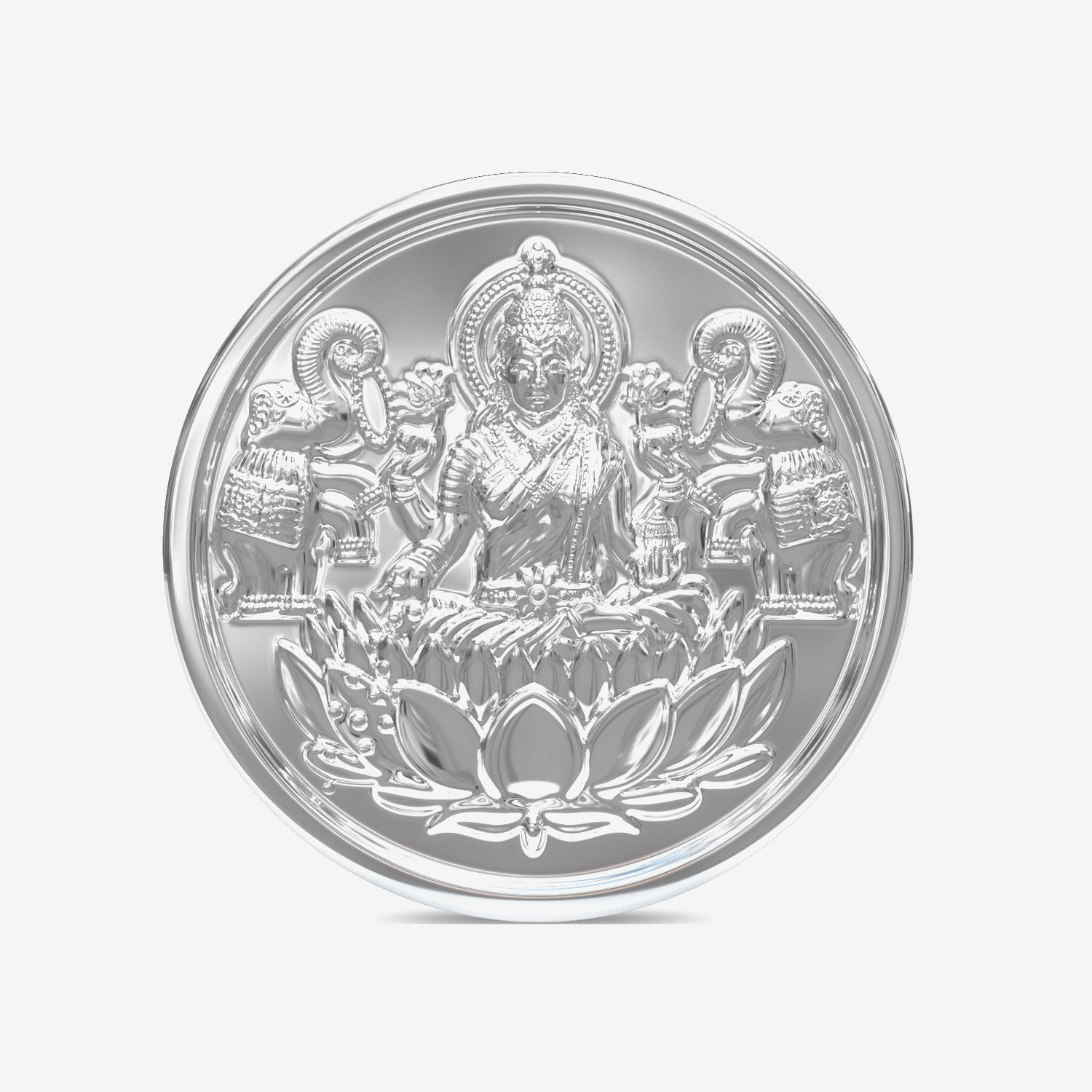 Buy 10 Gram Lakshmi Silver Coin (SIL20A10GH1) Online from Joyalukkas